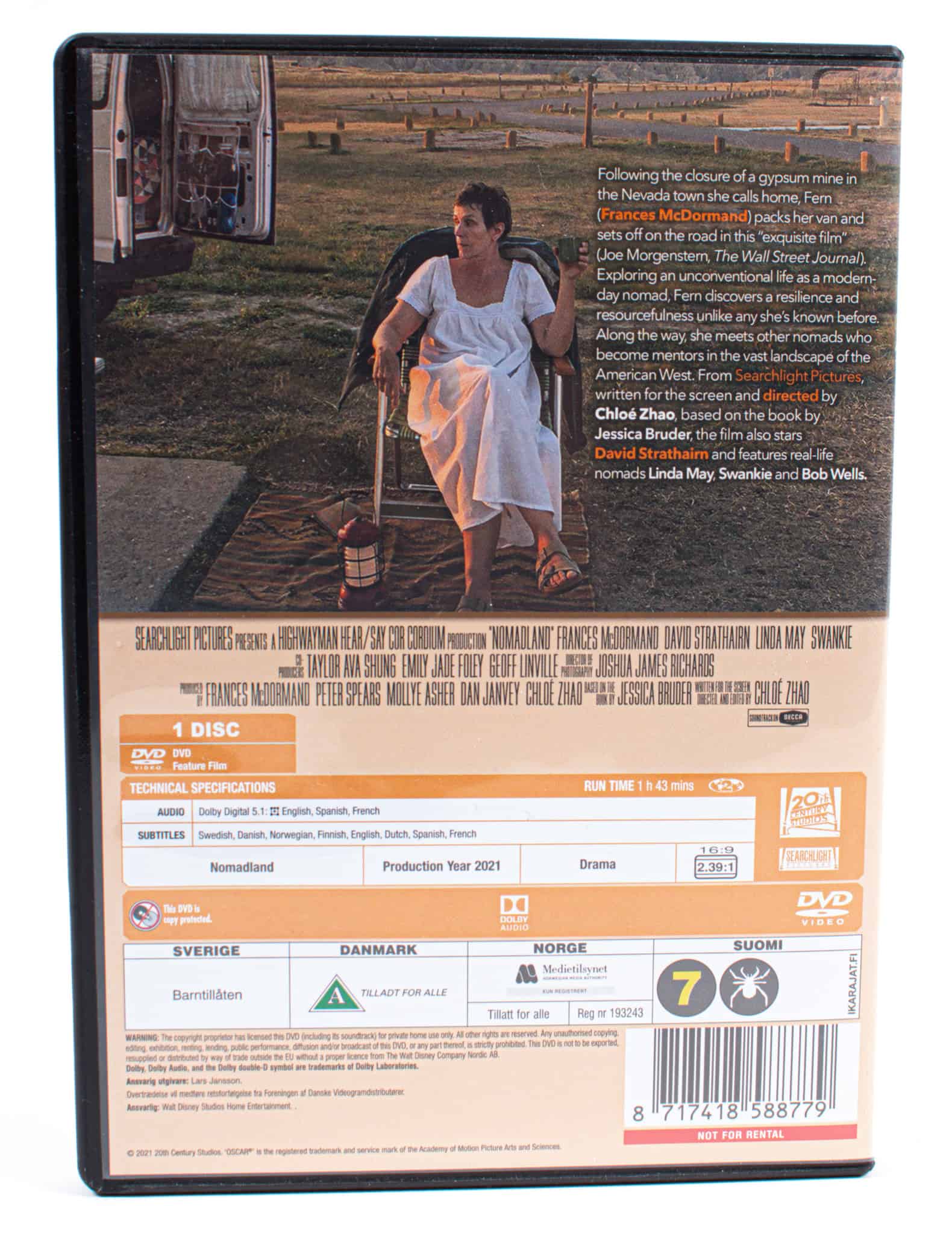 Nomadland DVD - Turun Ekotori